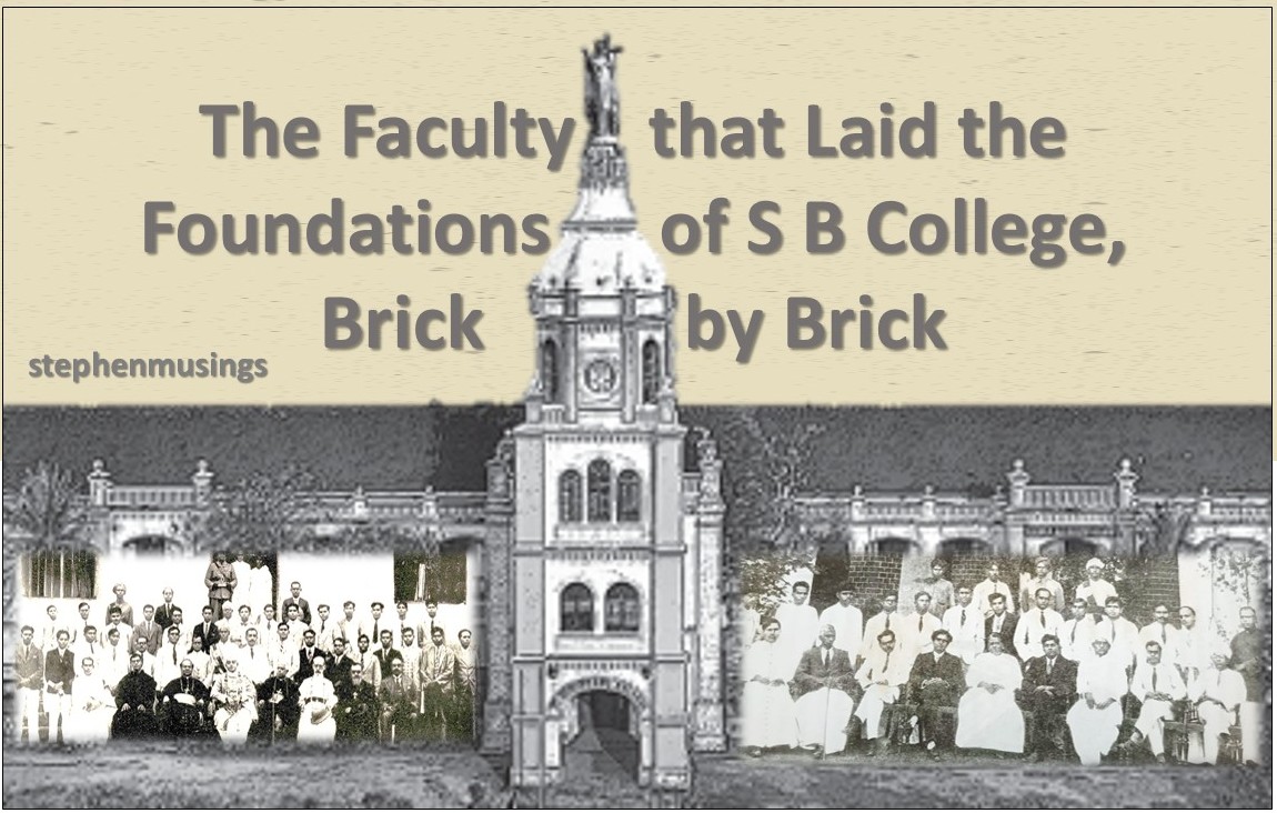 The Faculty that Laid the Foundations of S B College, Brick by Brick ...